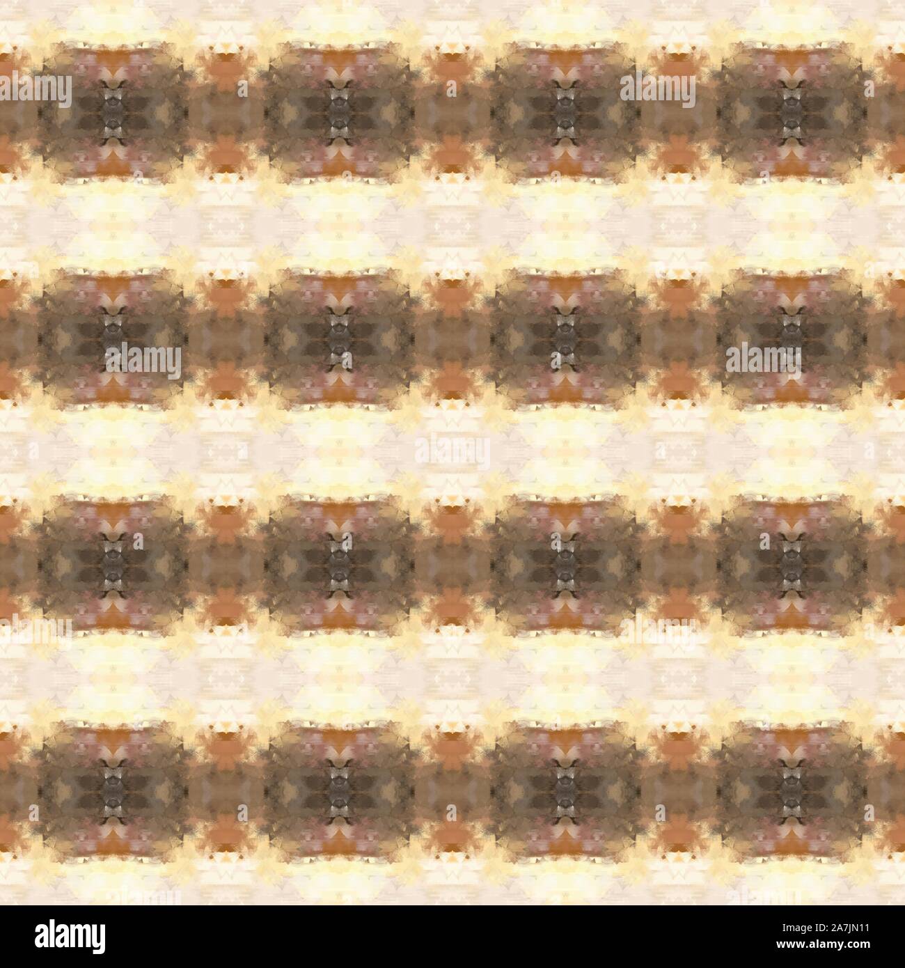 seamless repeating pattern illustration with pastel brown, skin and ...