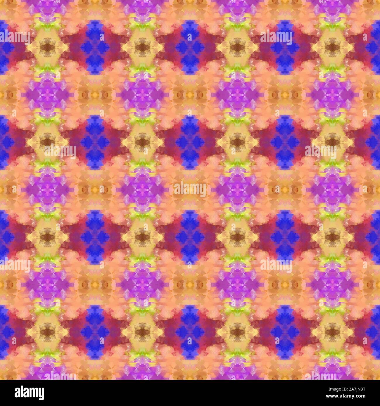 colorful seamless repeating pattern with dark salmon, moderate violet ...