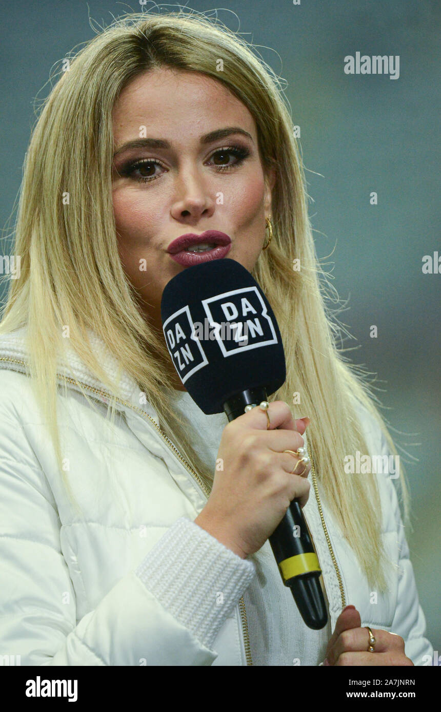 Diletta Leotta during the Serie A football match between Juventus FC ...