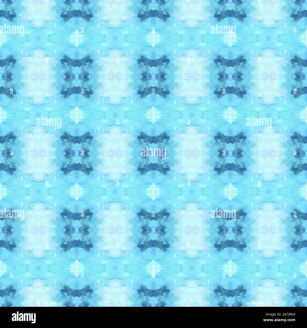Baby blue kaleidoscope pattern hi-res stock photography and images - Alamy