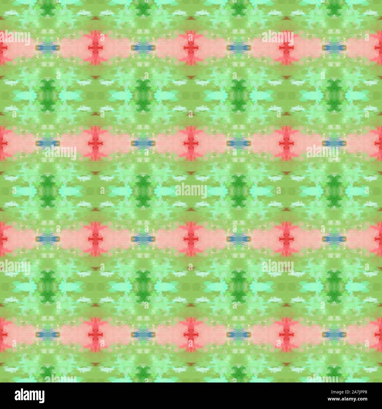 colorful seamless repeating pattern design with dark sea green, burly ...
