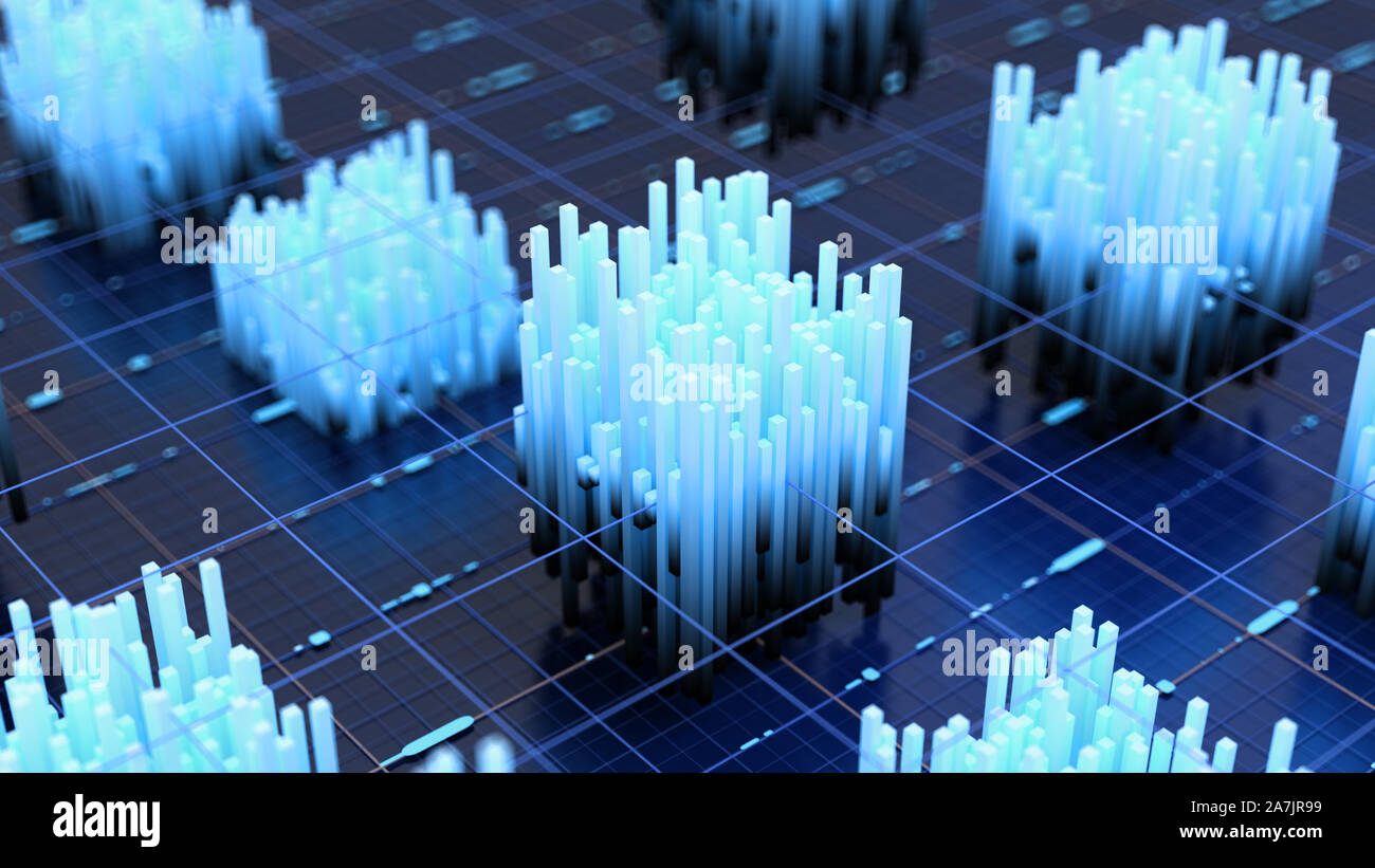 Futuristic technology background. 3d rendering, 3d illustration Stock ...