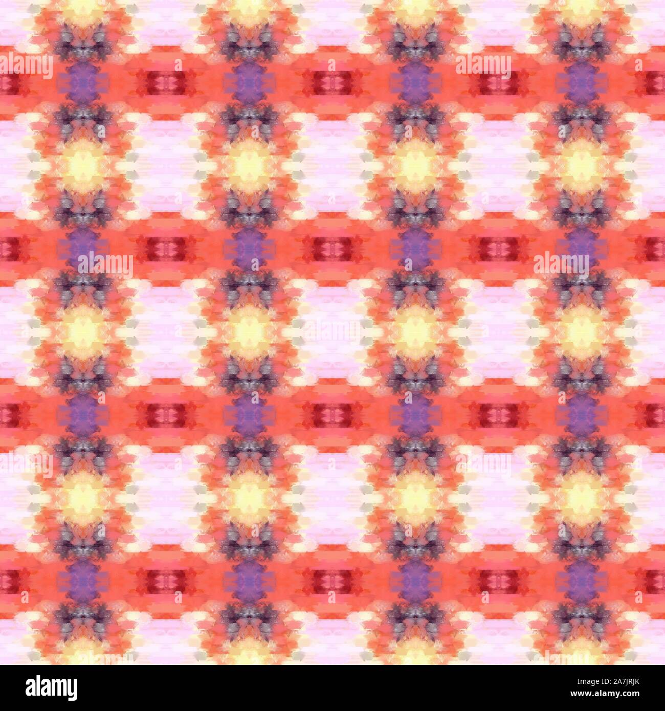seamless repeating pattern with light coral, misty rose and dark ...
