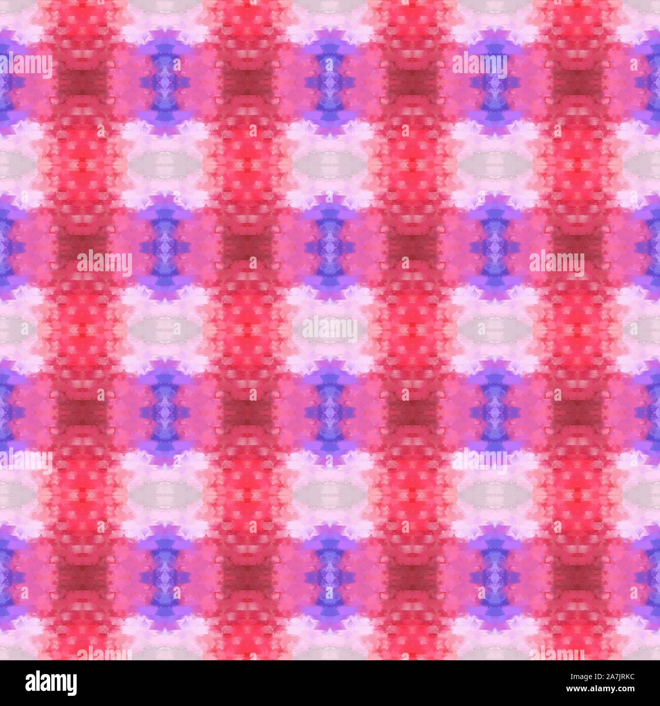 colorful seamless repeating pattern design with pale violet red, pastel ...