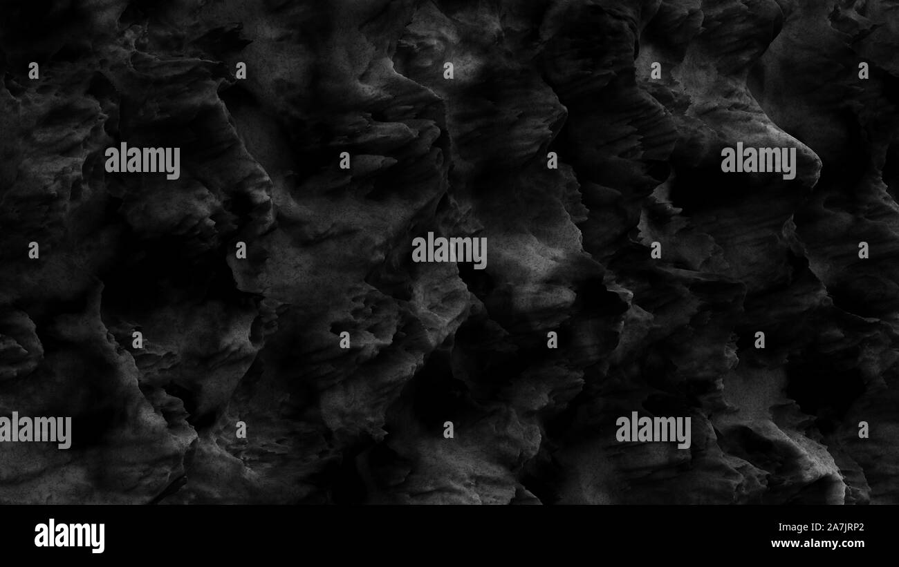 Black abstract background, texture. 3d rendering 3d illustration Stock ...