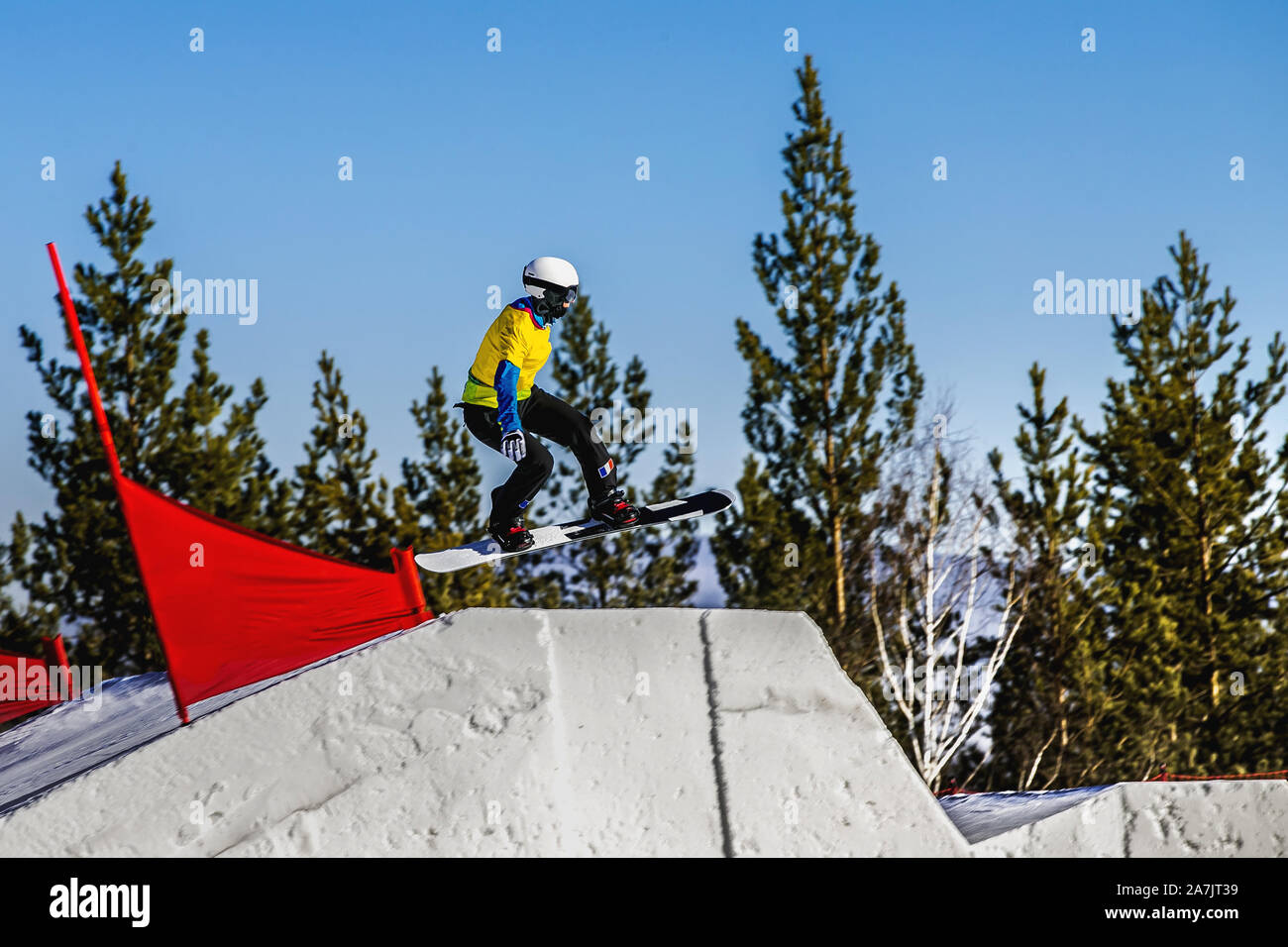 Woman and snowboard hi-res stock photography and images - Alamy