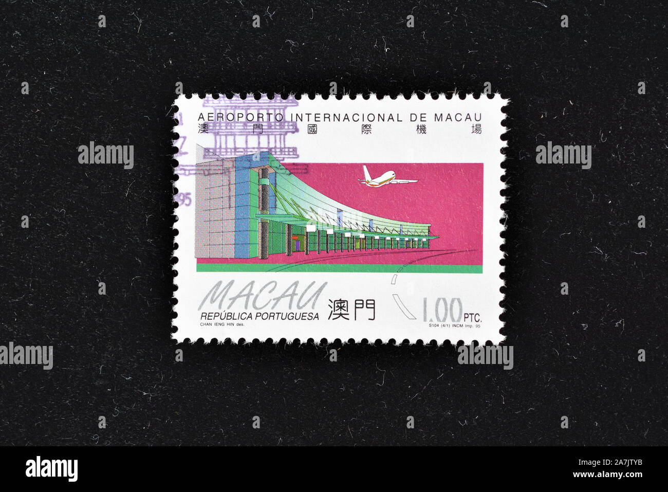 Postage stamp macau hi-res stock photography and images - Alamy