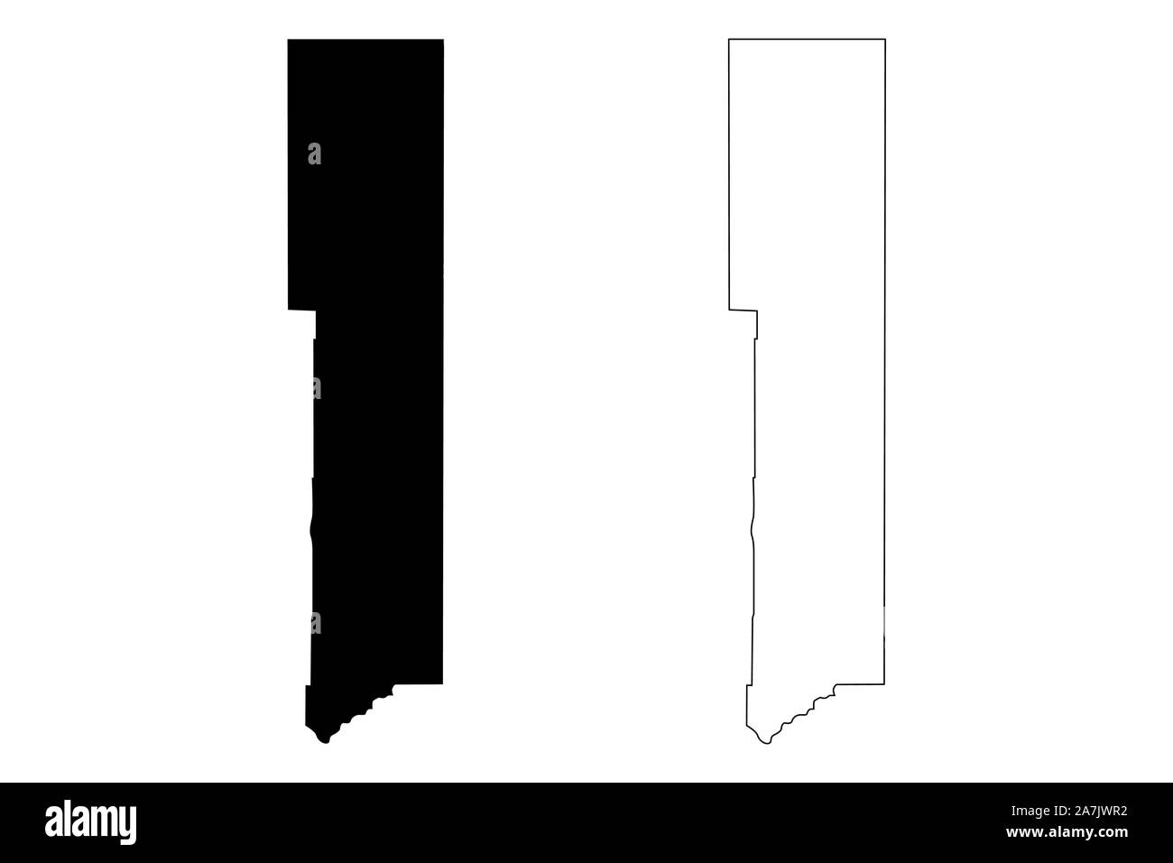 Apache vector outline map hi-res stock photography and images - Alamy