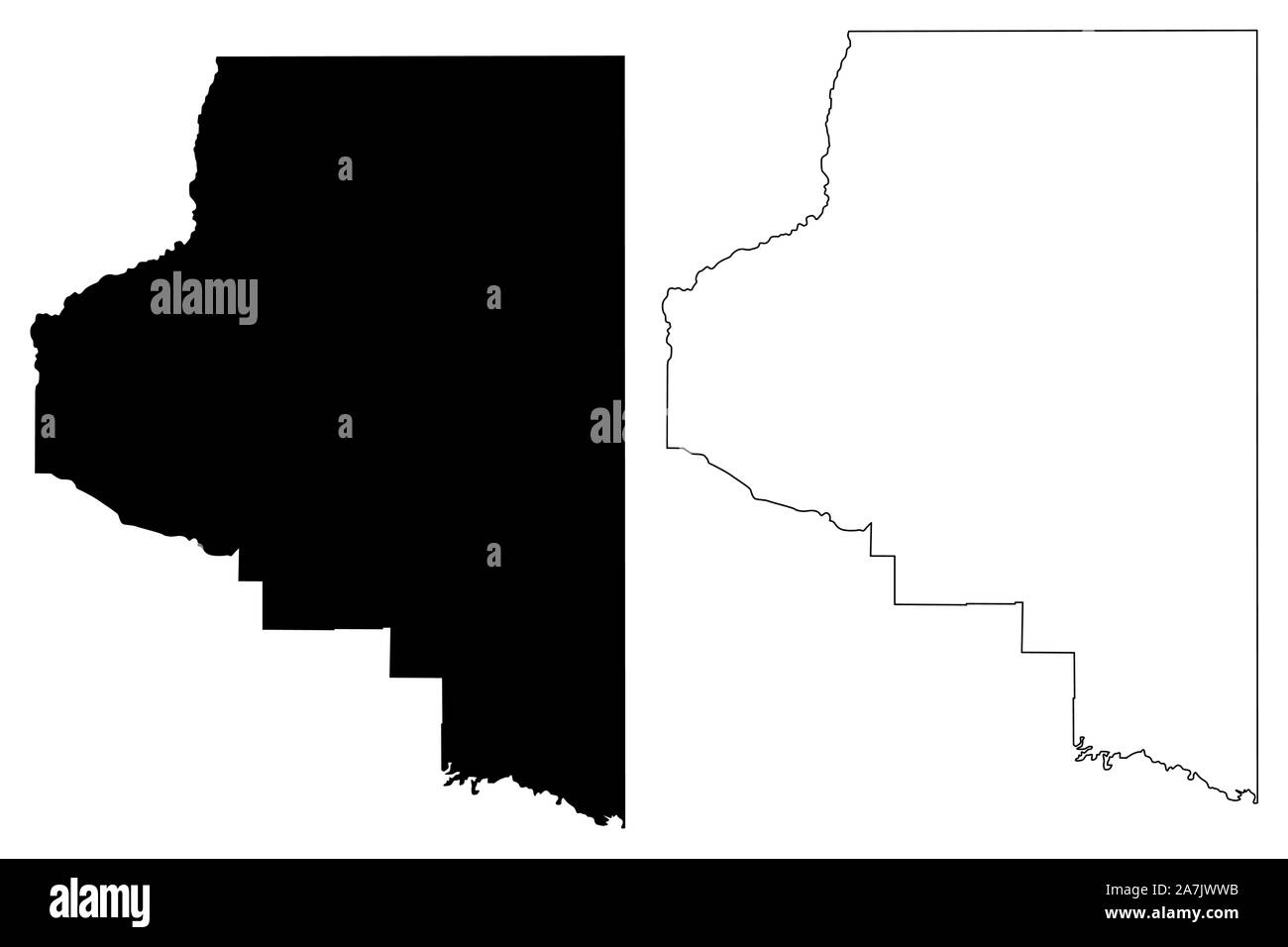 Coconino boundary Stock Vector Images - Alamy