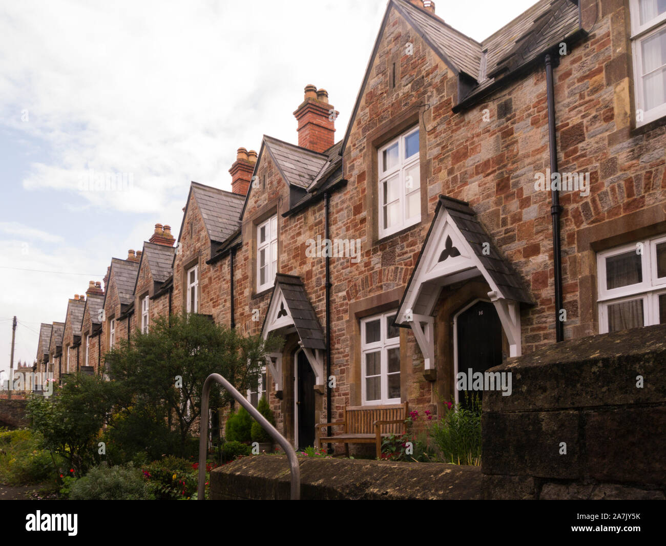Llewellyn and charles almshouses hi-res stock photography and images ...