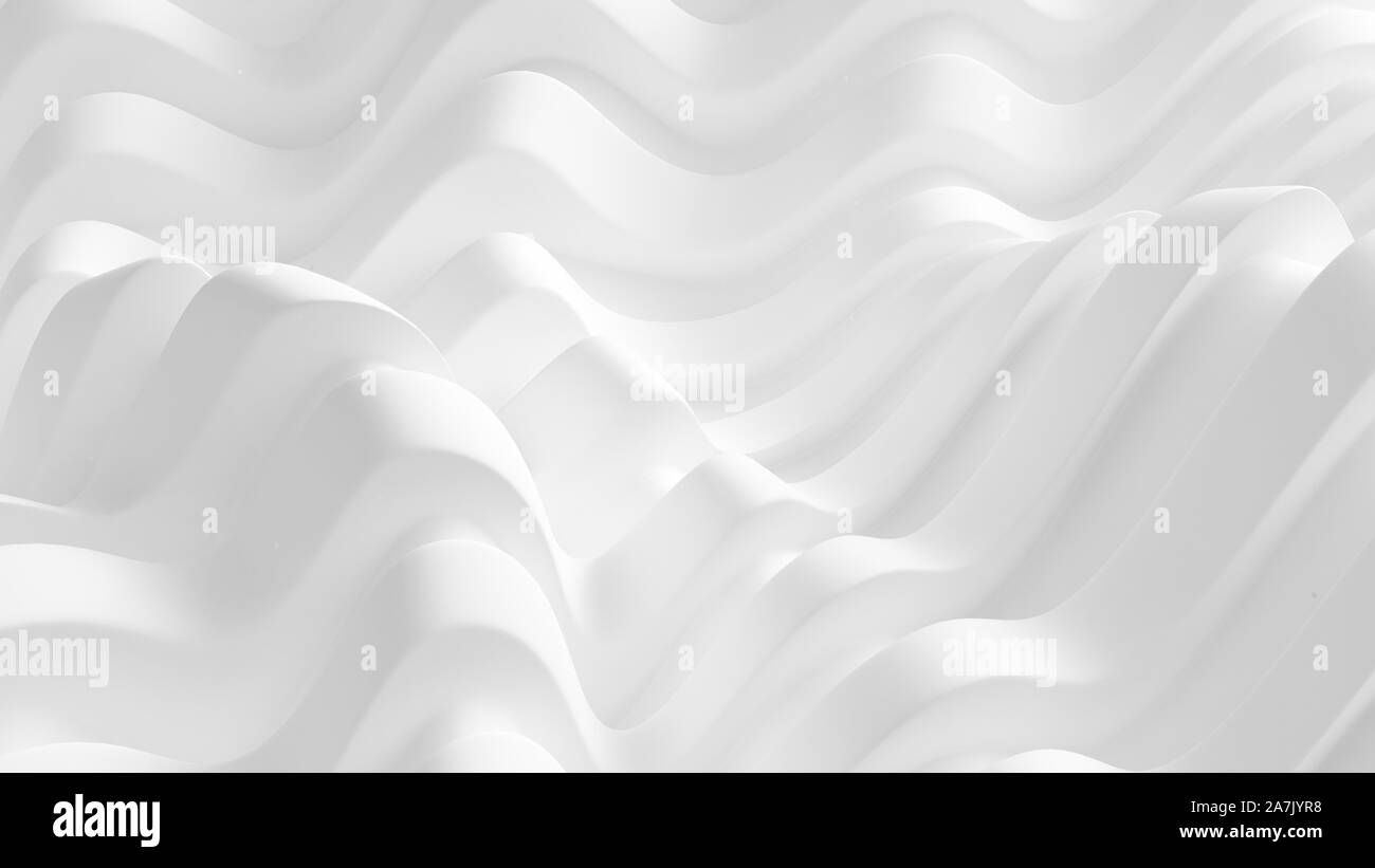 Elegant white background with drapery fabric. 3d rendering, 3d illustration Stock Photo - Alamy