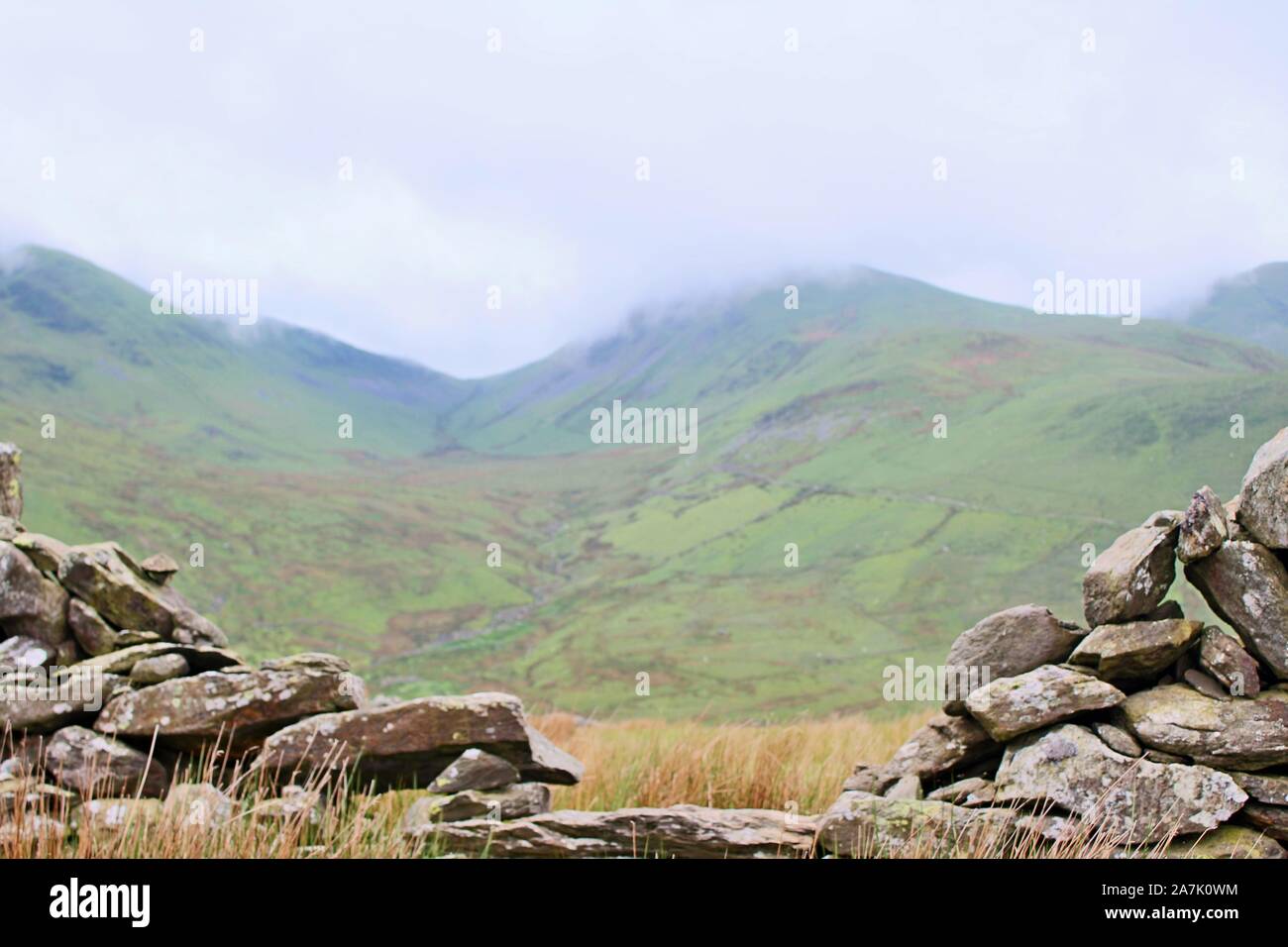 Snowdonia path walk hike snowdon hi-res stock photography and images ...