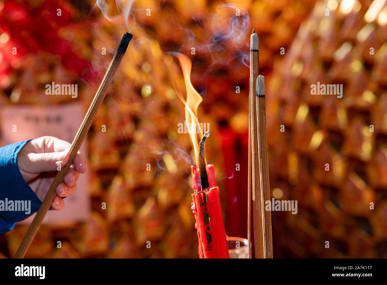 Chinese praying items hi-res stock photography and images - Alamy