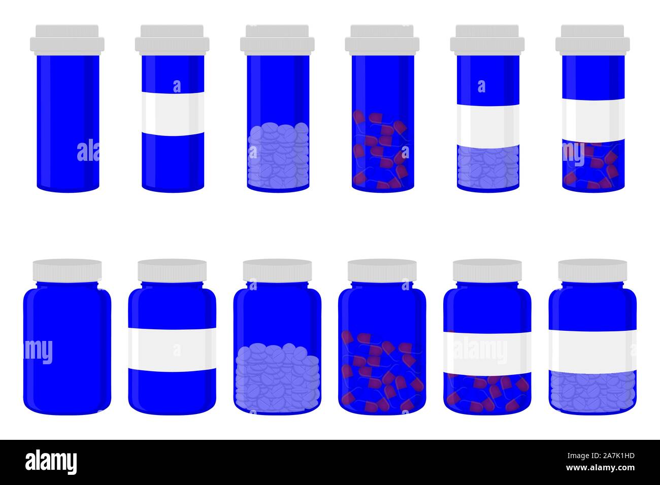 Bottle blister Stock Vector Images - Alamy