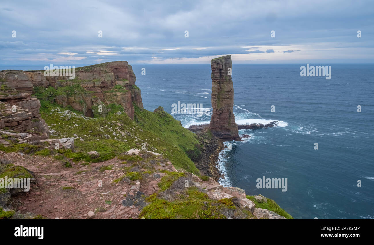 The Old Man of Hoy, a sea stack on Hoy, Orkney Islands, Scottish ...