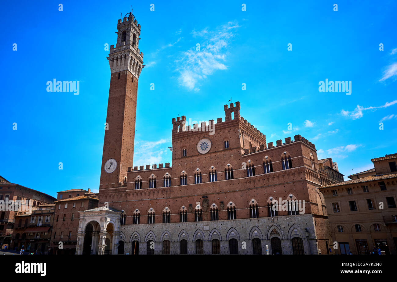 Siena palace hi-res stock photography and images - Alamy