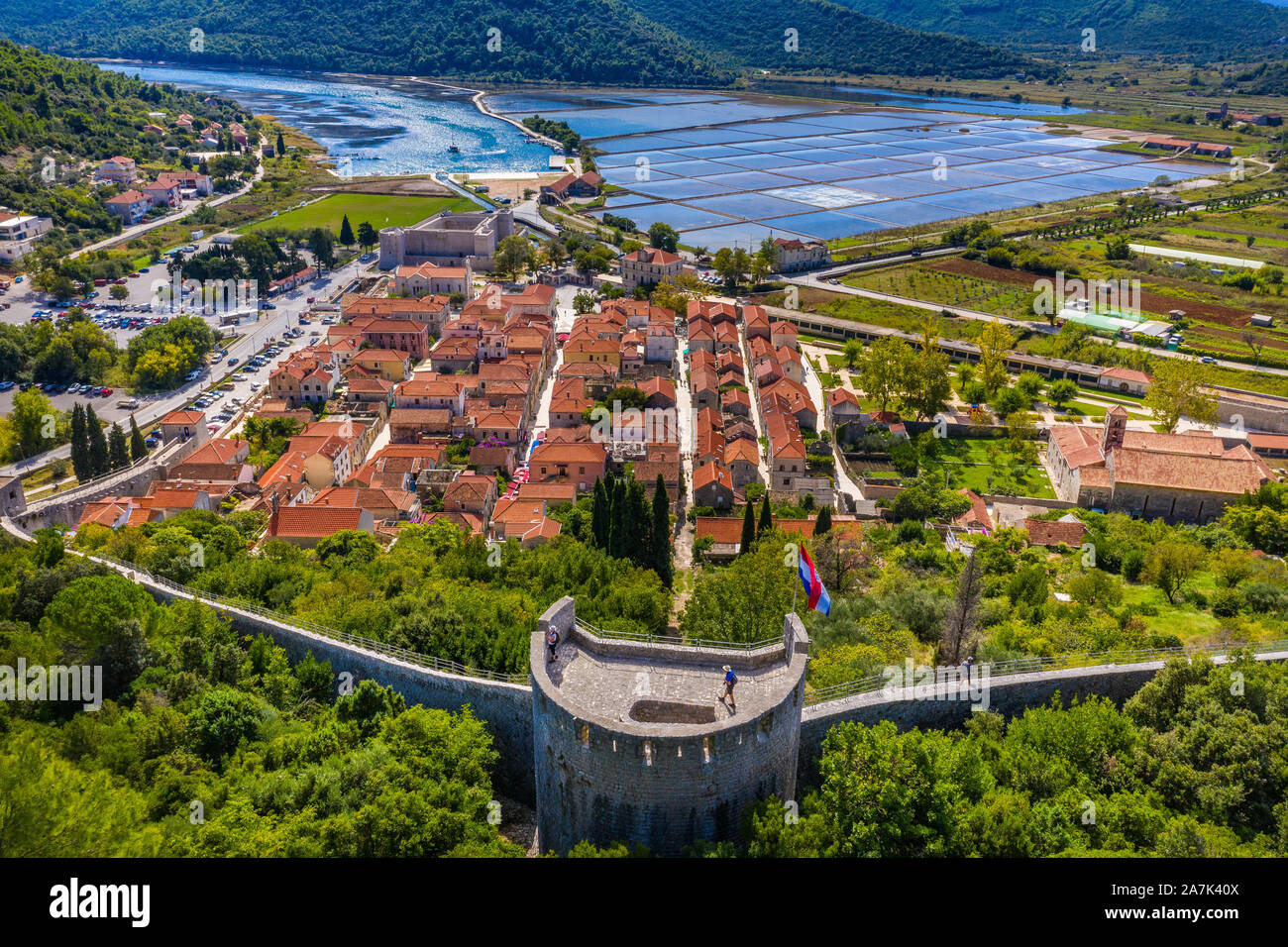 Ston croatia historic landmark hi-res stock photography and images - Alamy