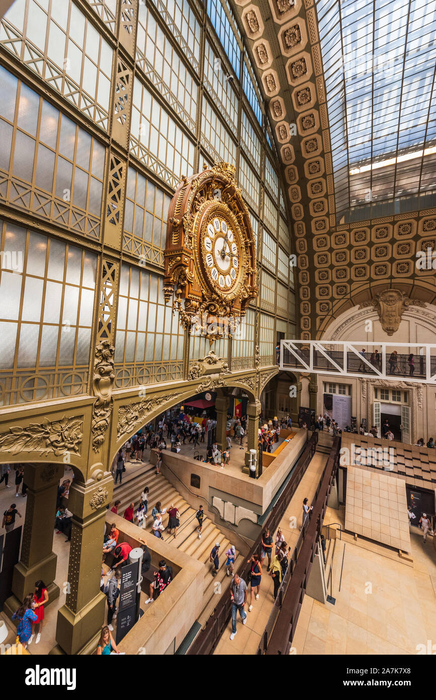 Museum orsay clock hi-res stock photography and images - Alamy