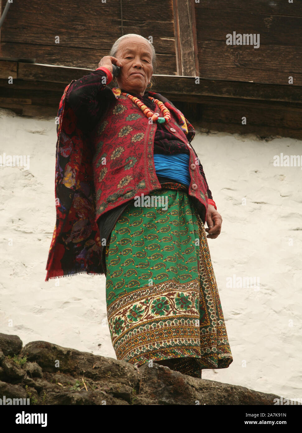 Traditional costume nepal hi-res stock photography and images - Alamy