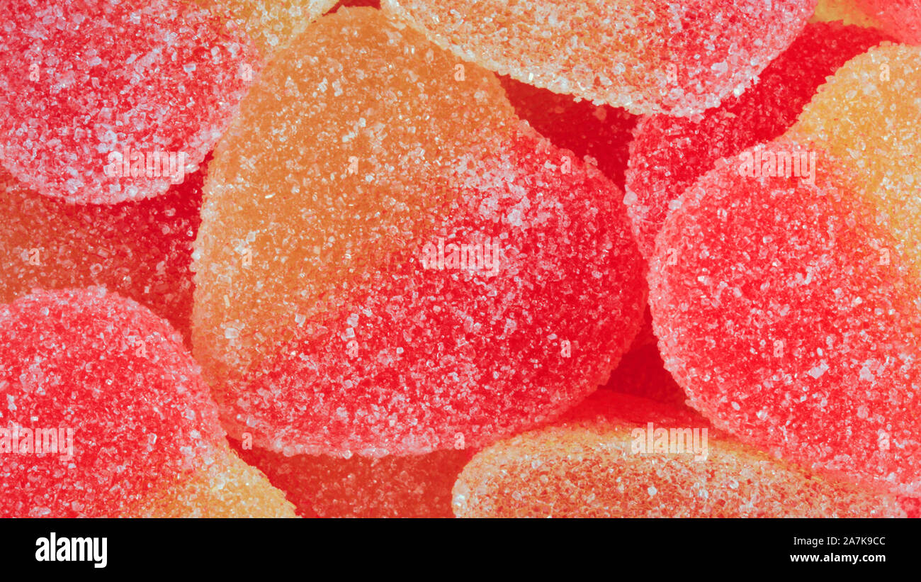 many Multicolor Fruit Jelly Stock Photo - Alamy