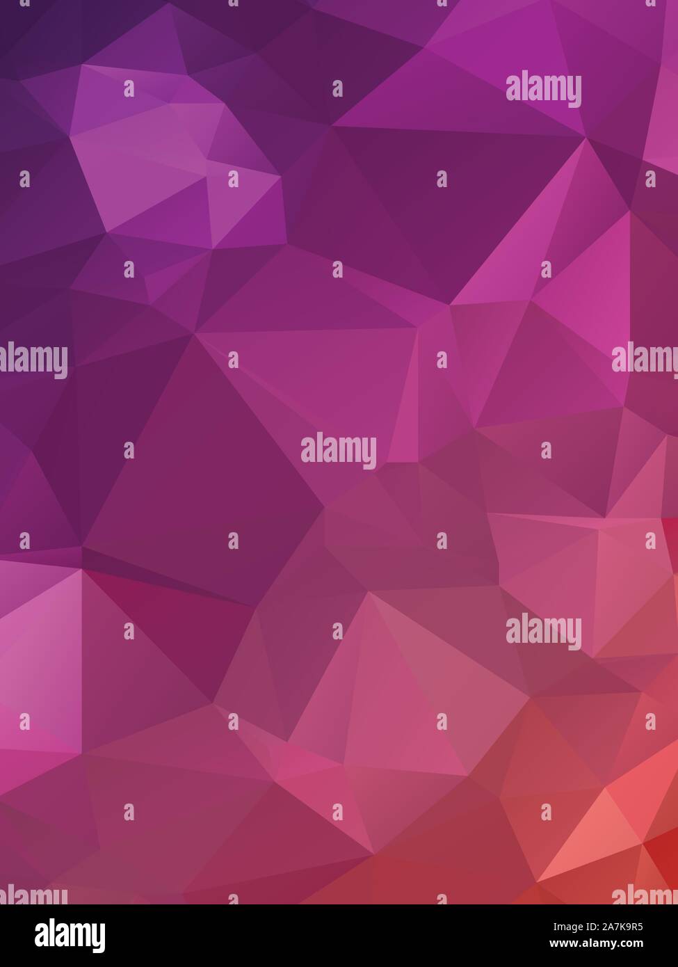 Abstract purple, orange geometric background with triangles Stock ...