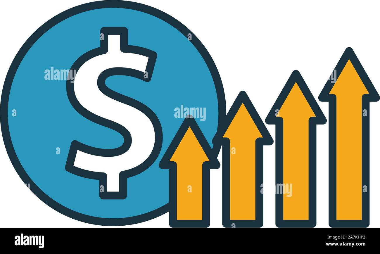 Profit icon. Simple element from startup icons collection. Creative ...