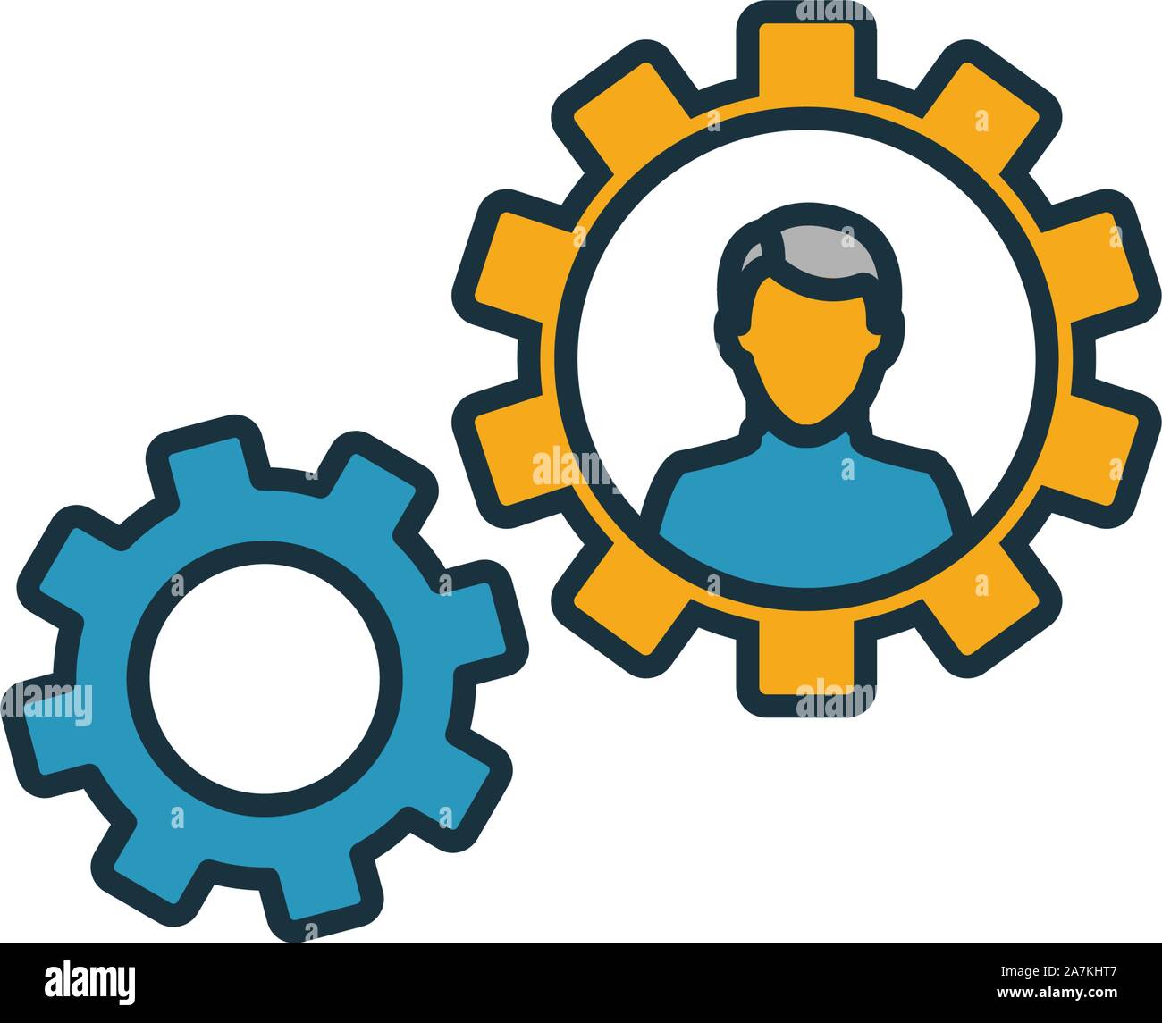 Production Manager icon. Simple element from startup icons collection ...