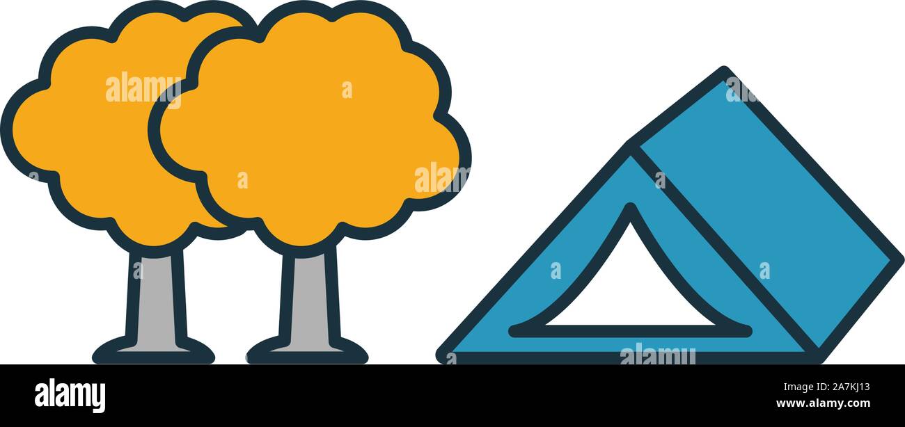 Camping icon. Simple element from tourism icons collection. Creative ...