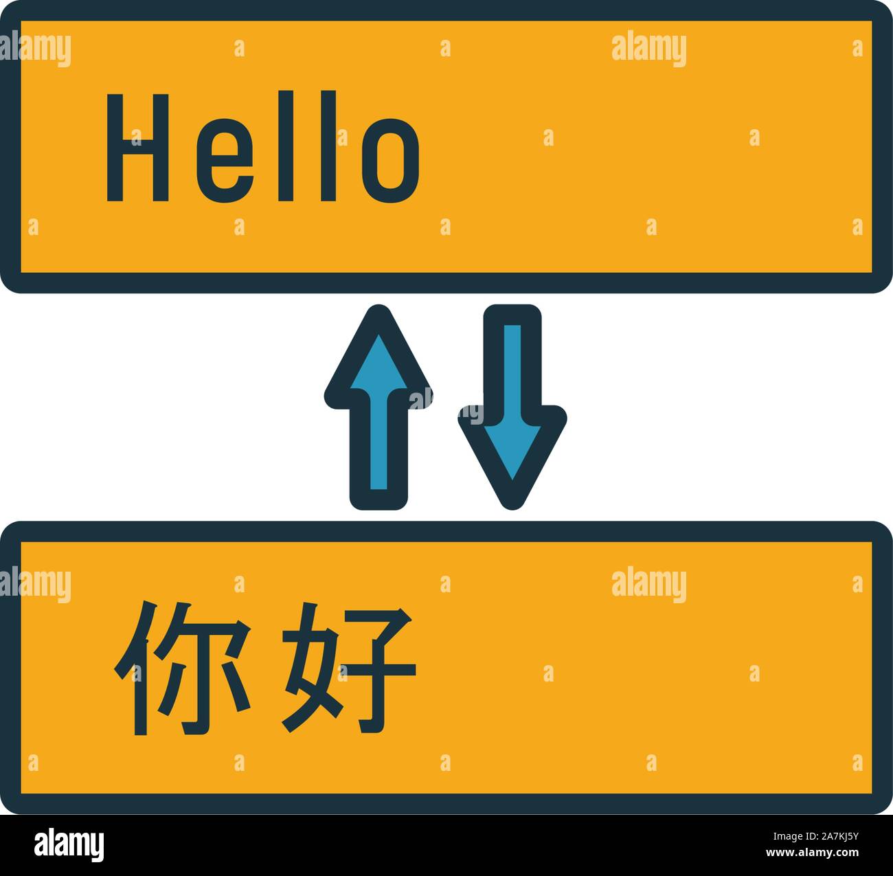 Translator icon. Simple element from tourism icons collection. Creative ...