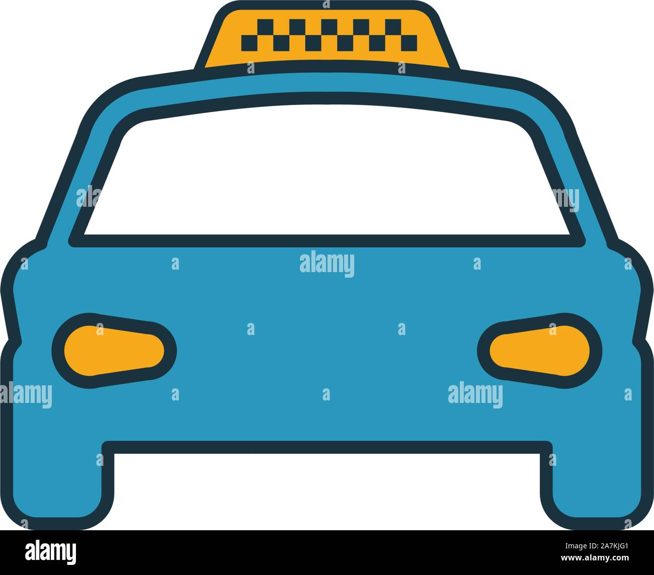 Taxi icon. Simple element from transport icons collection. Creative ...