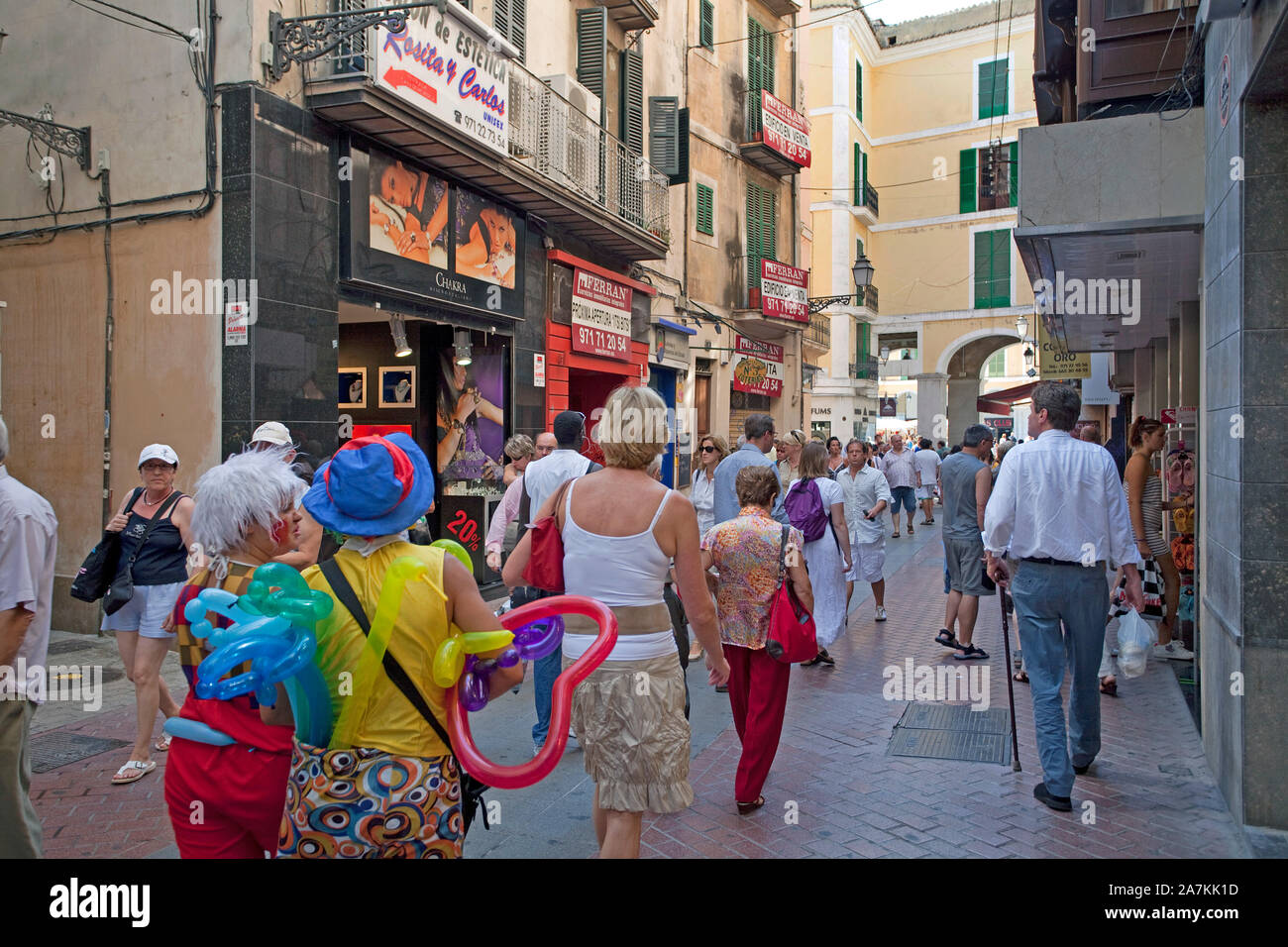 Shopping balearic islands hi-res stock photography and images - Alamy