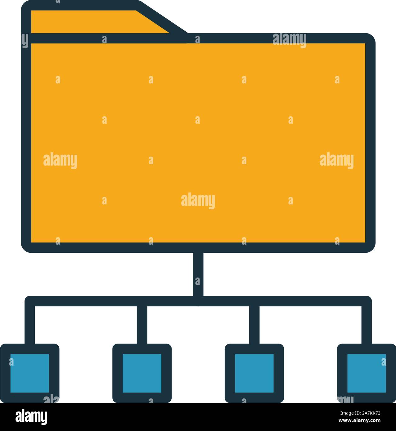 Archiving icon. Simple element from icons collection. Creative ...