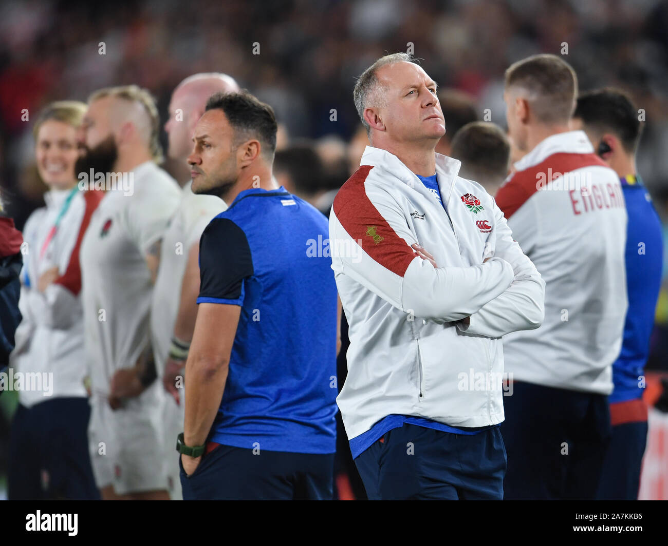 England Team Manager Richard Hill after the 2019 Rugby World Cup final ...