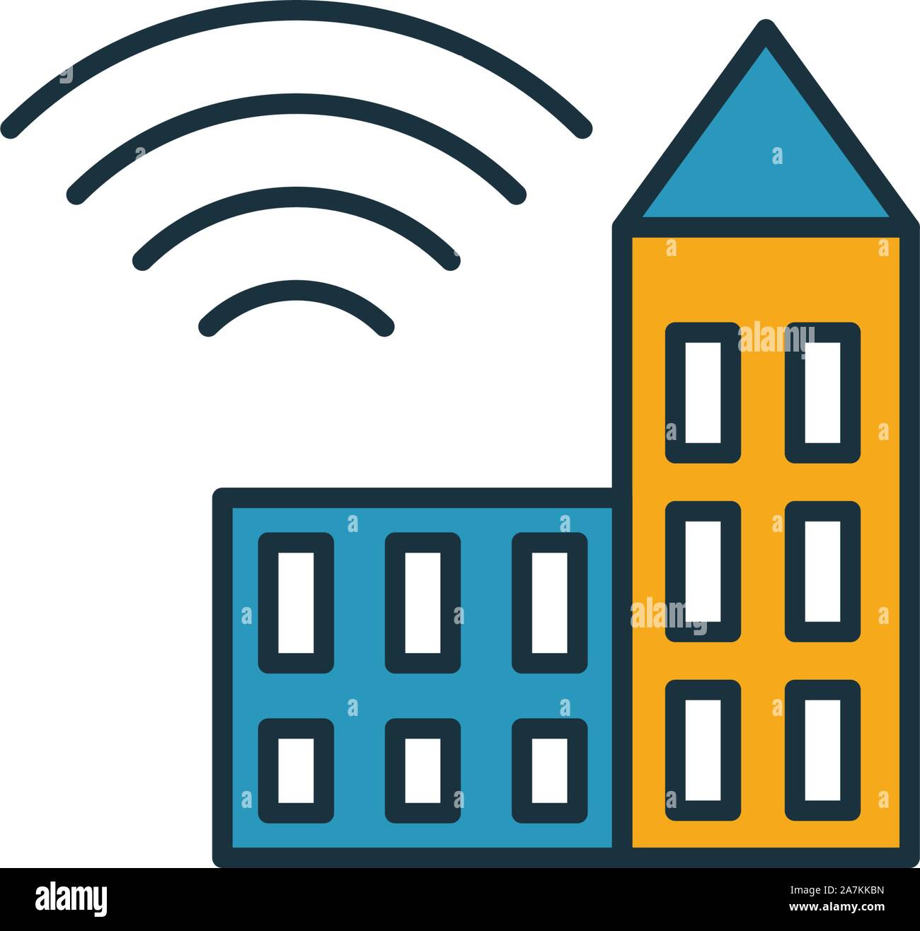 City Internet icon. Simple element from icons collection. Creative City ...
