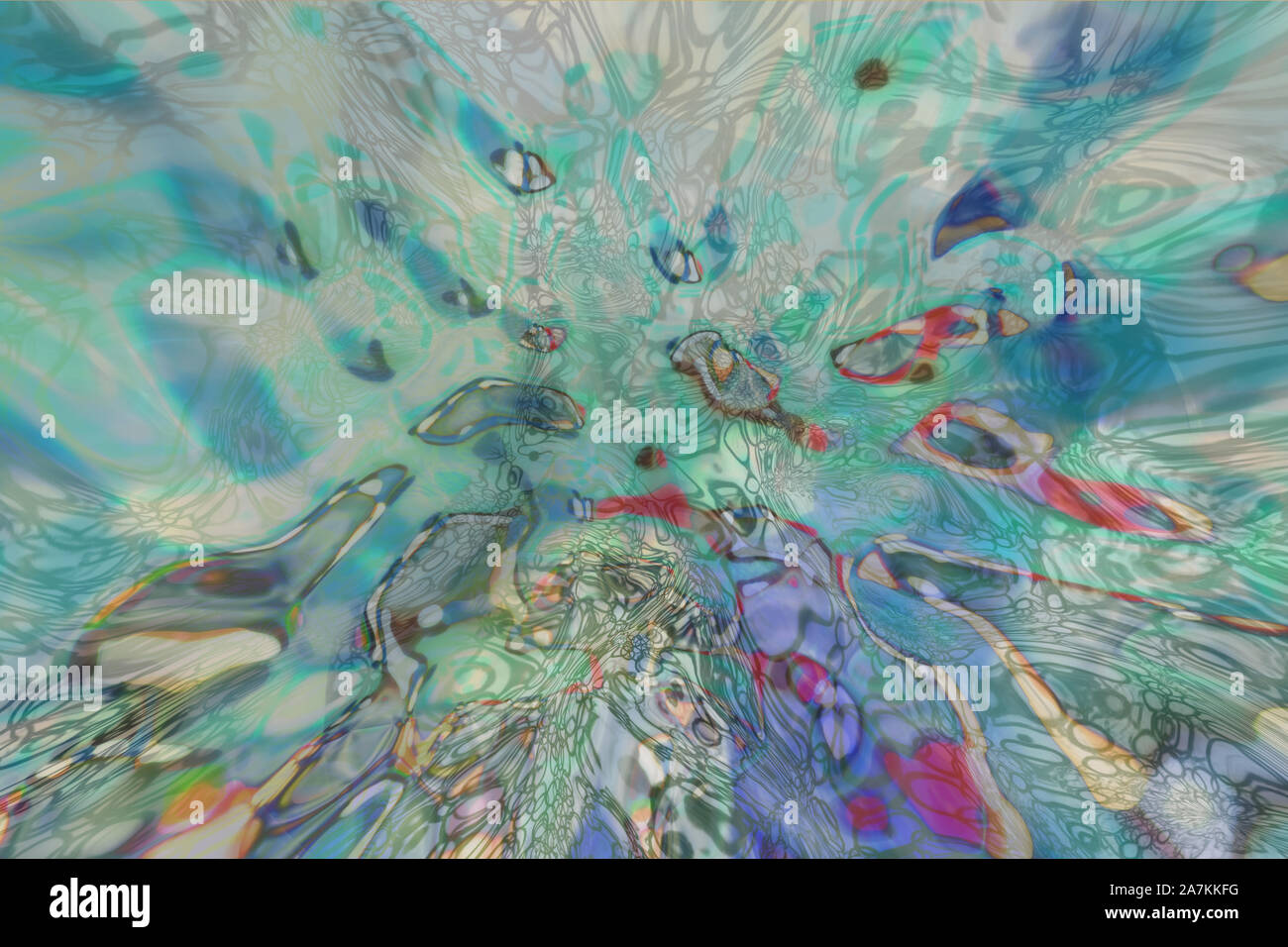 Dreamlike, abstract illustrations of dreamy and surreal, conceptual ...