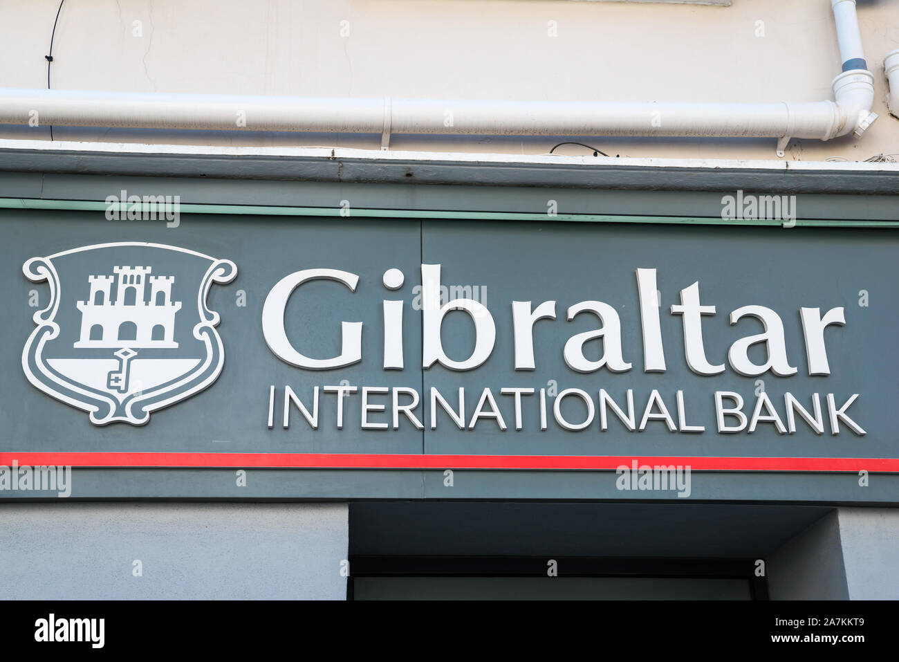 Gibraltar International Bank, Gibraltar, United Kingdom Stock Photo - Alamy