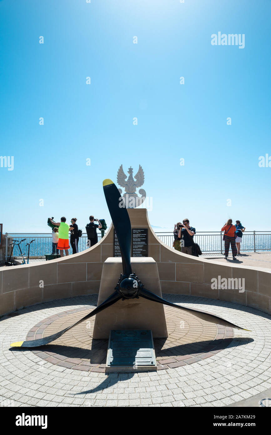 General Wladyslaw Sikorski Monument at Europa Point, Gibraltar, UK ...