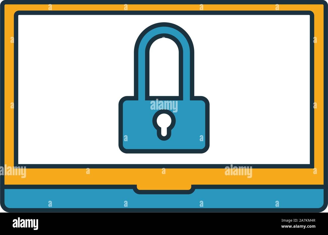 Computer Security icon. Simple element from web development icons ...