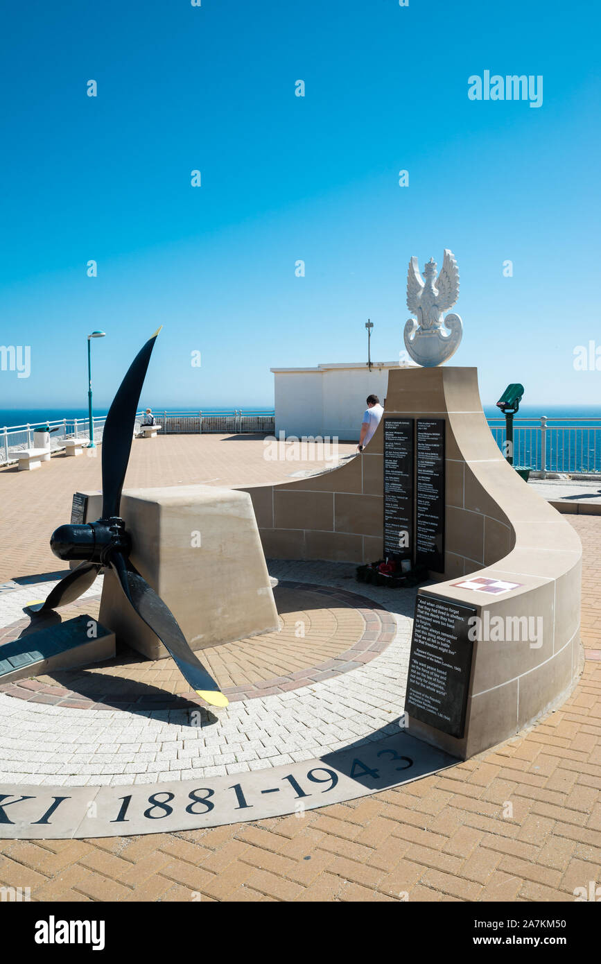 General Wladyslaw Sikorski Monument at Europa Point, Gibraltar, UK ...