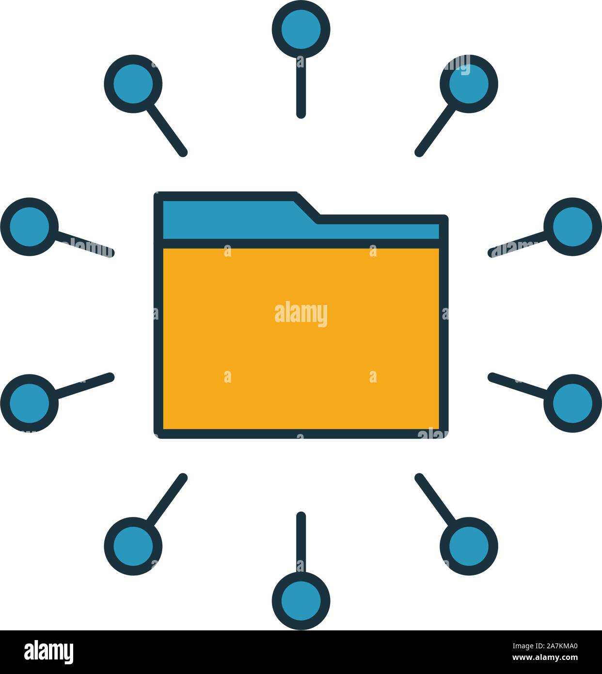 Network Connection icon. Simple element from web development icons collection. Creative Network ...