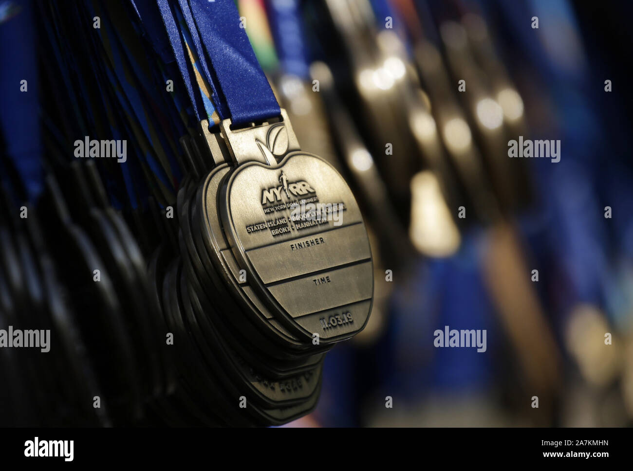 Finishers medals hi-res stock photography and images - Alamy