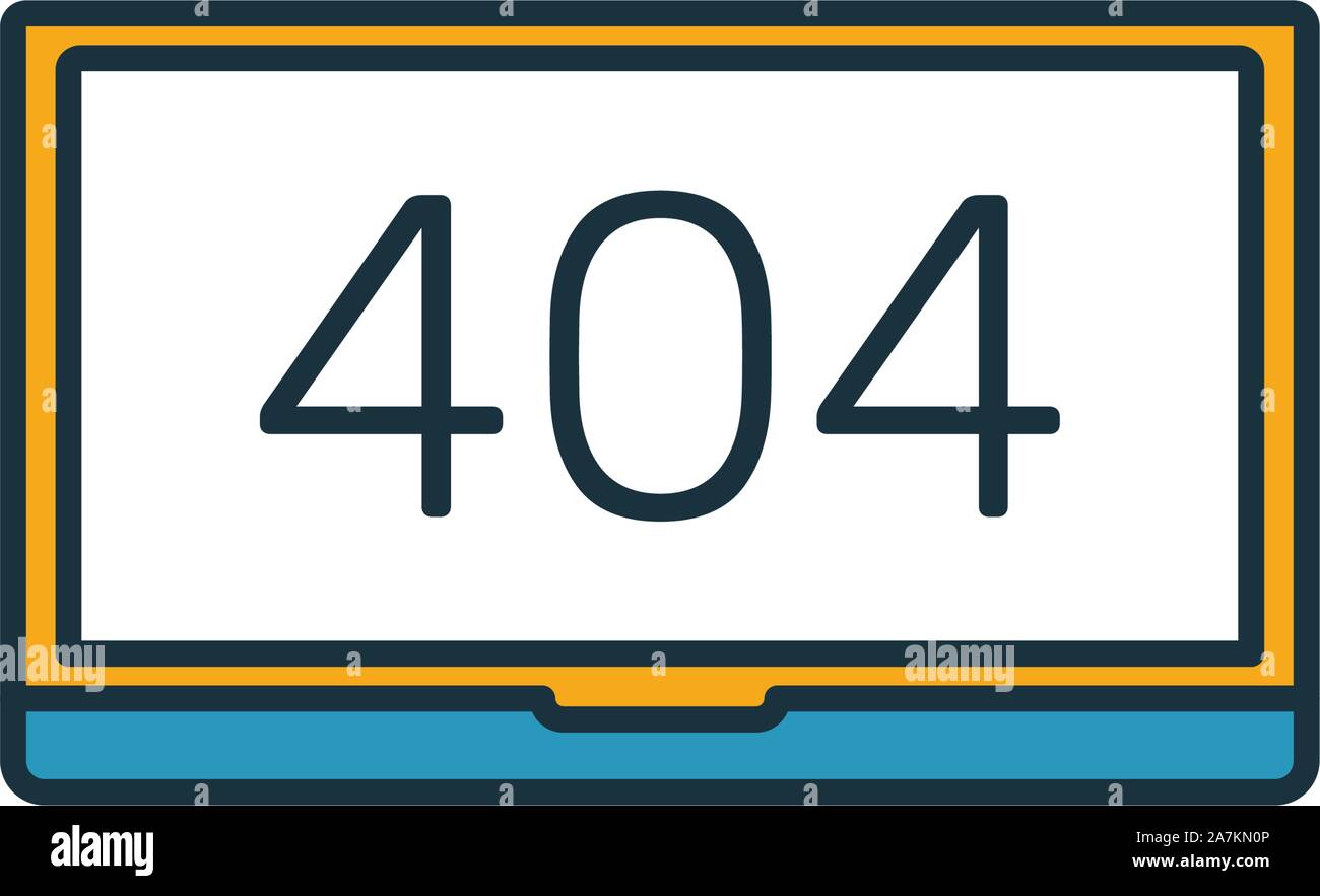 Server Error icon. Simple element from web hosting icons collection ...