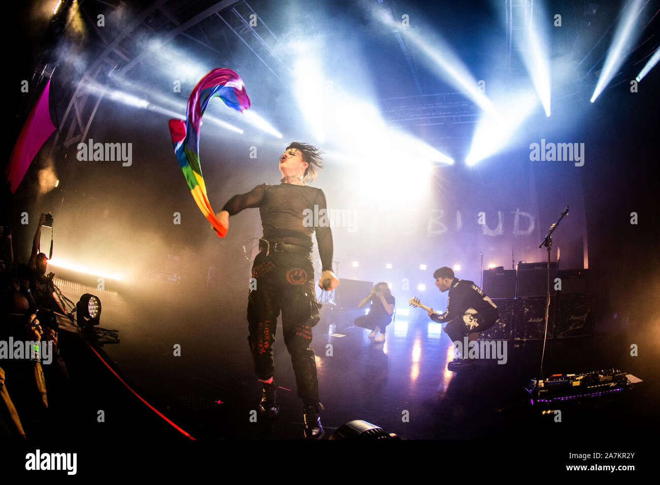 Milan Italy. 02 November 2019. Dominic Richard Harrison known on stage ...