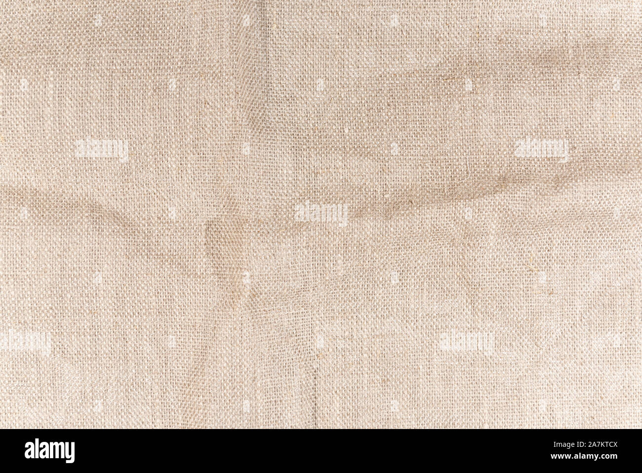 The texture of natural canvas. Background from rough fabric with small ...