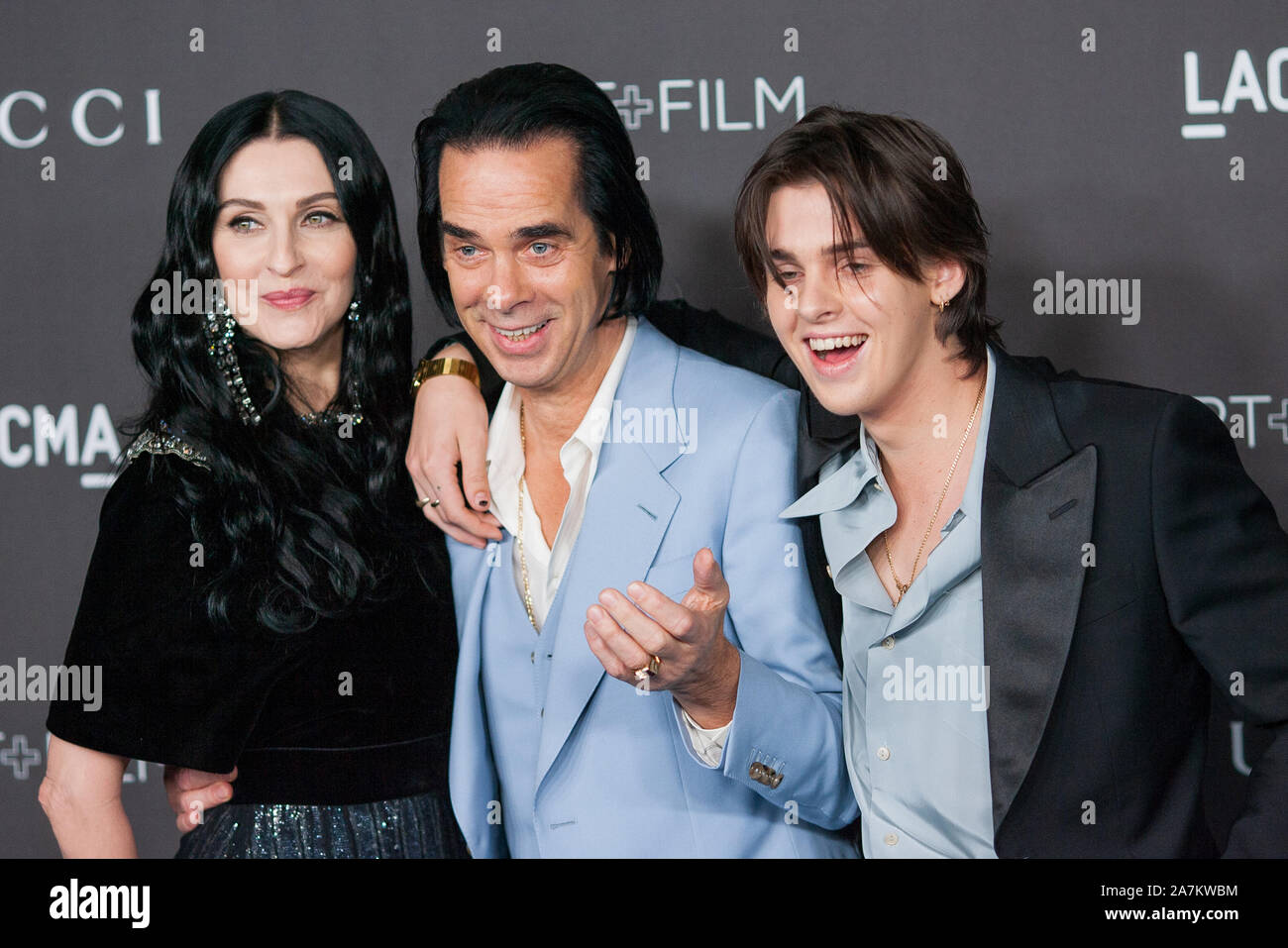 Beverly Hills, CA - NOVEMBER 02: Susie Cave, Nick Cave and Earl Cave at ...