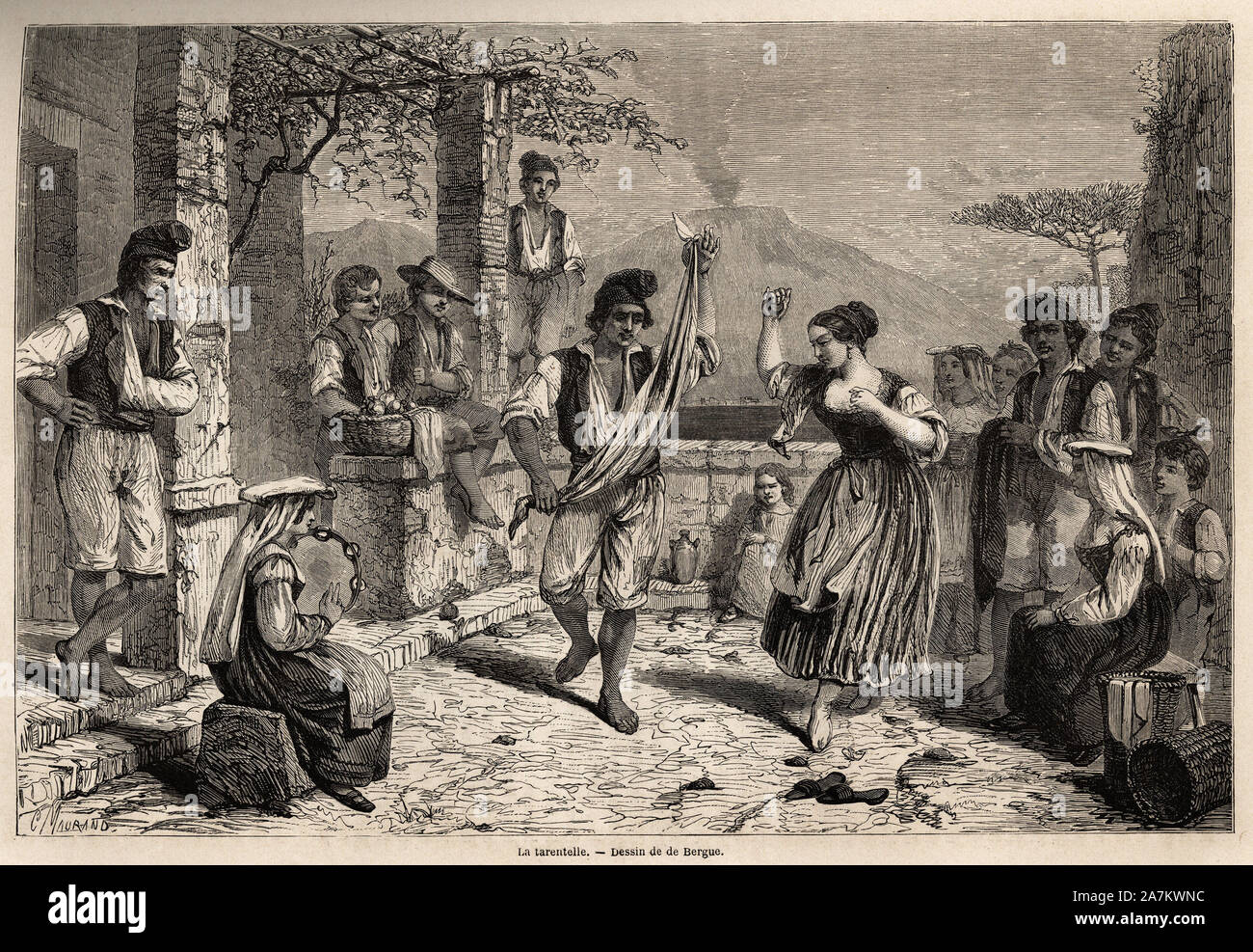 Tarantella dance hi-res stock photography and images - Alamy