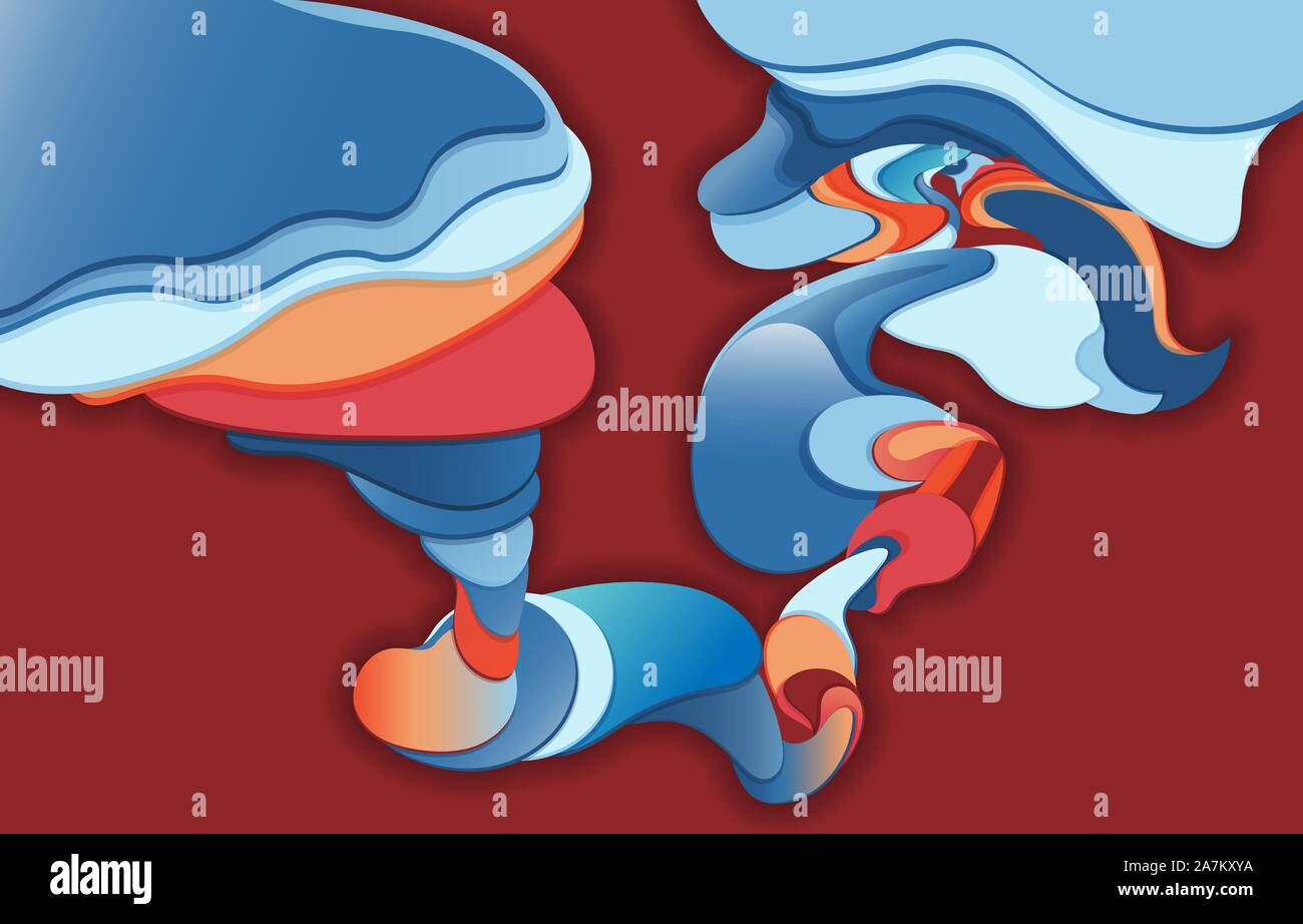 Abstract modern shape and color design background. vector illustration ...