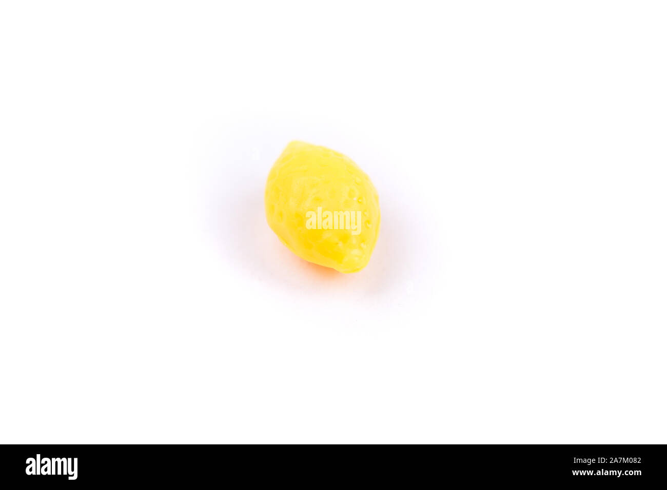 Childs toy plastic food molded 1/6th scale lemon Stock Photo - Alamy