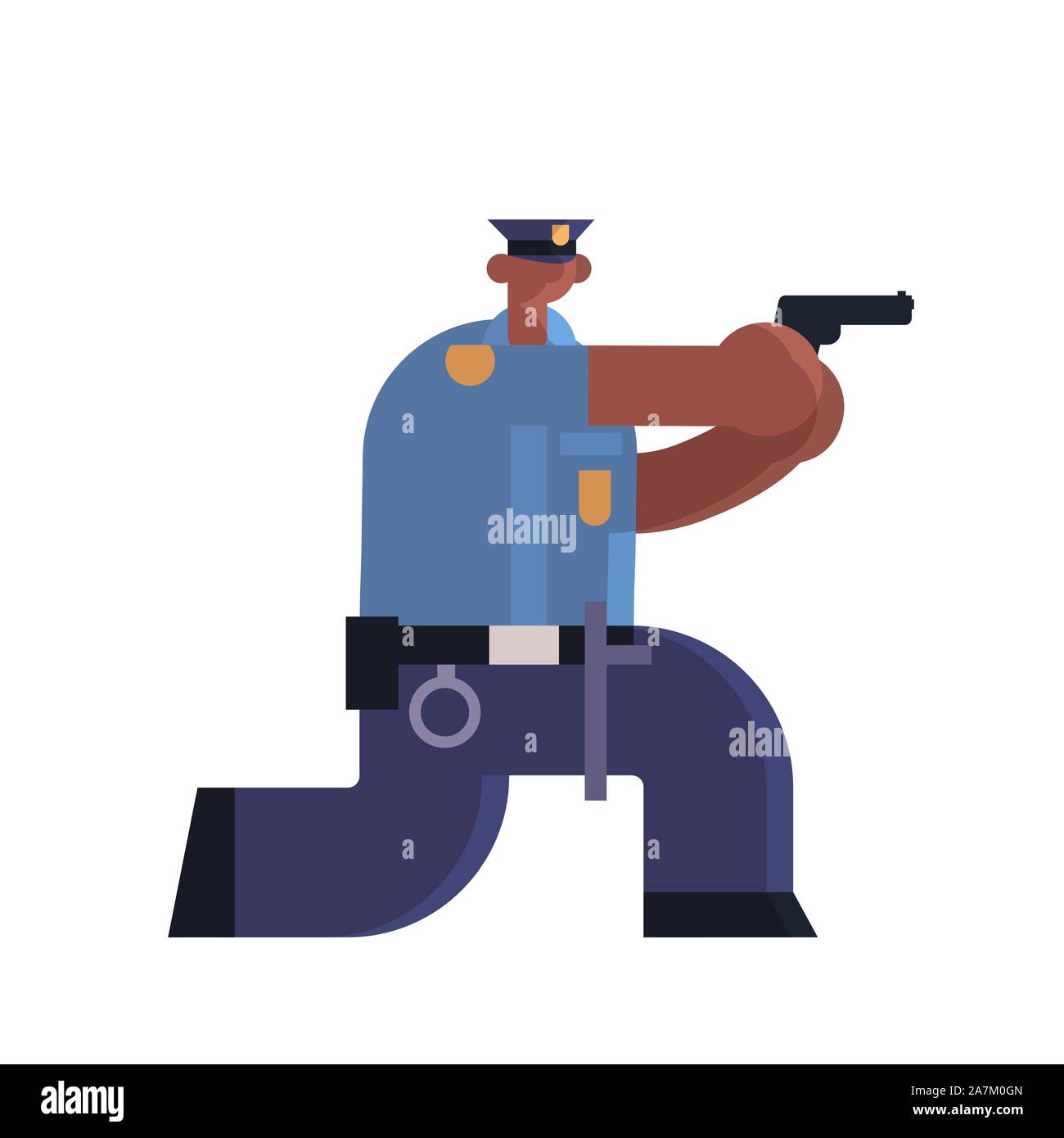 Arrest crime guard holding law risk security weapon hi-res stock ...