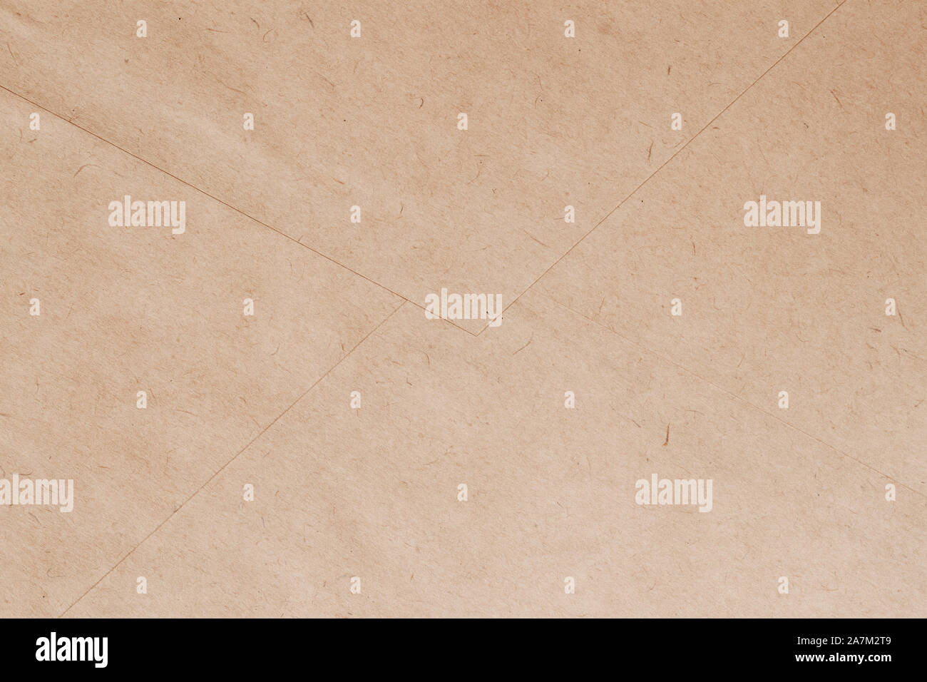 Texture of vintage paper envelope, back side. Recyclable material, has ...